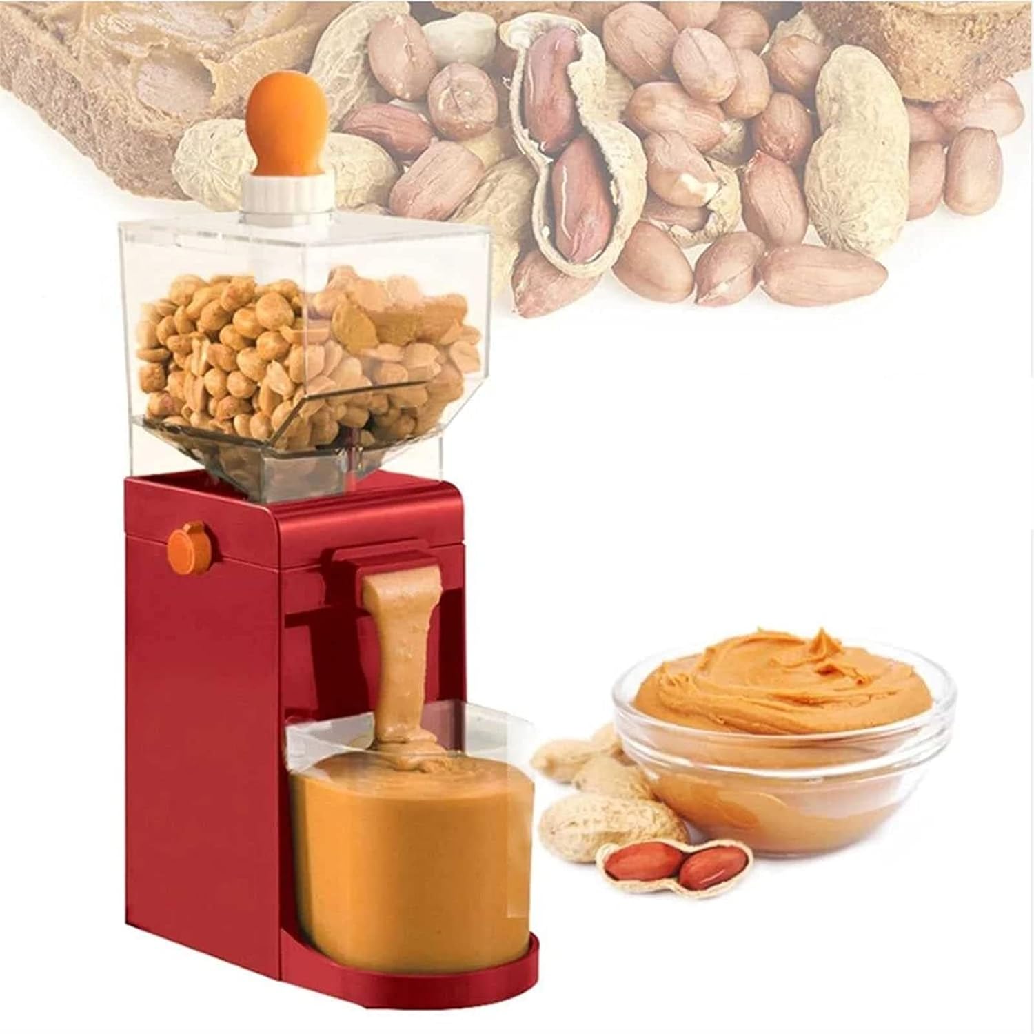 Amazon.com: Peanut Butter Maker Nut Grinder, Small Cooking Machine ...
