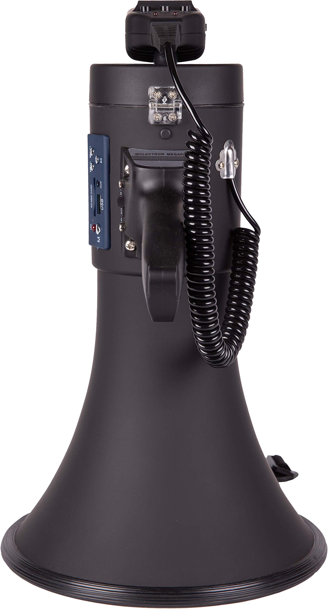 Buy UZI High Power Loud Megaphone with Real Siren, Bullhorn ...