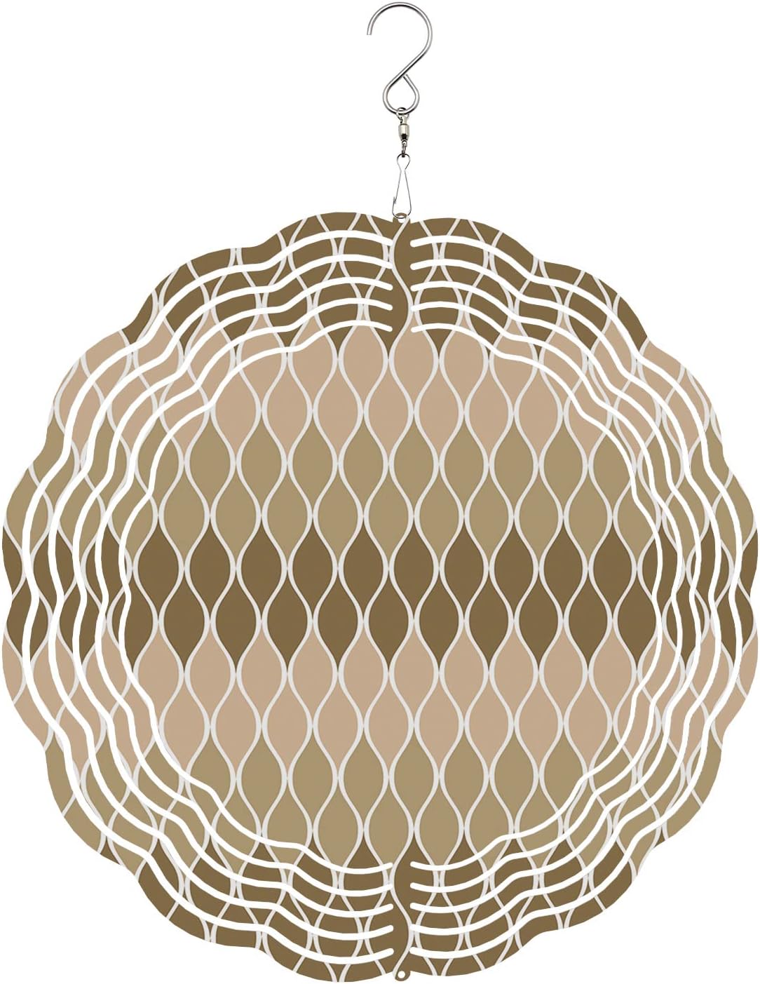 Amazon.com: Modern Mid Century Pattern Wind Spinners for Yard and ...