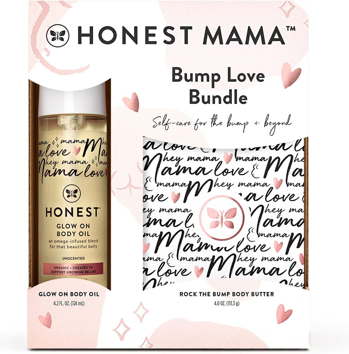 Amazon.com: The Honest Company Honest Mama Body + Belly Bump Love ...
