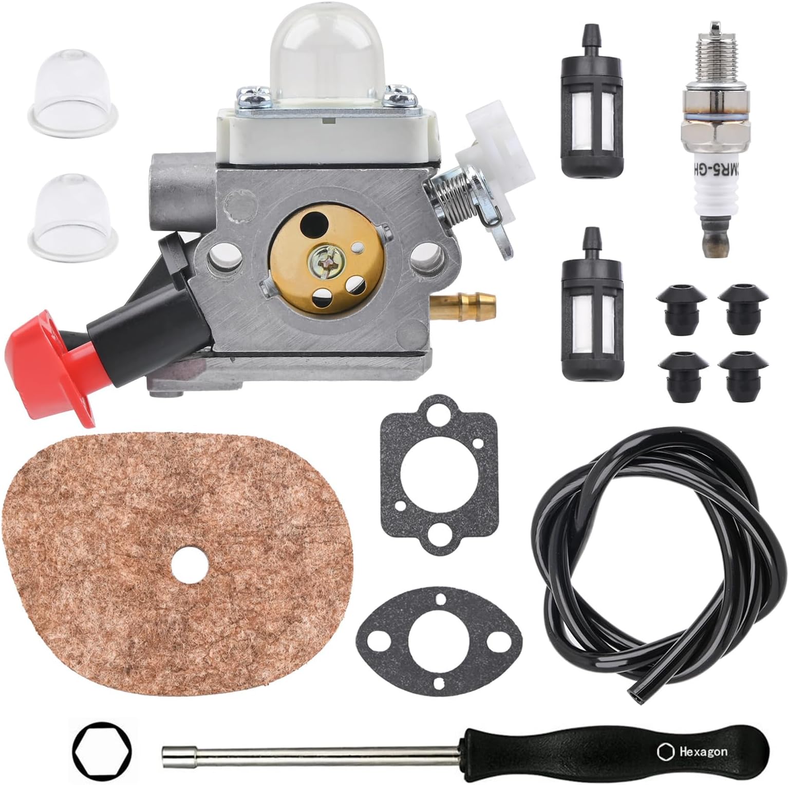 Amazon.com: Ferilter C1M-S267A Carburetor for Stihl FS56RC Weed Eater ...