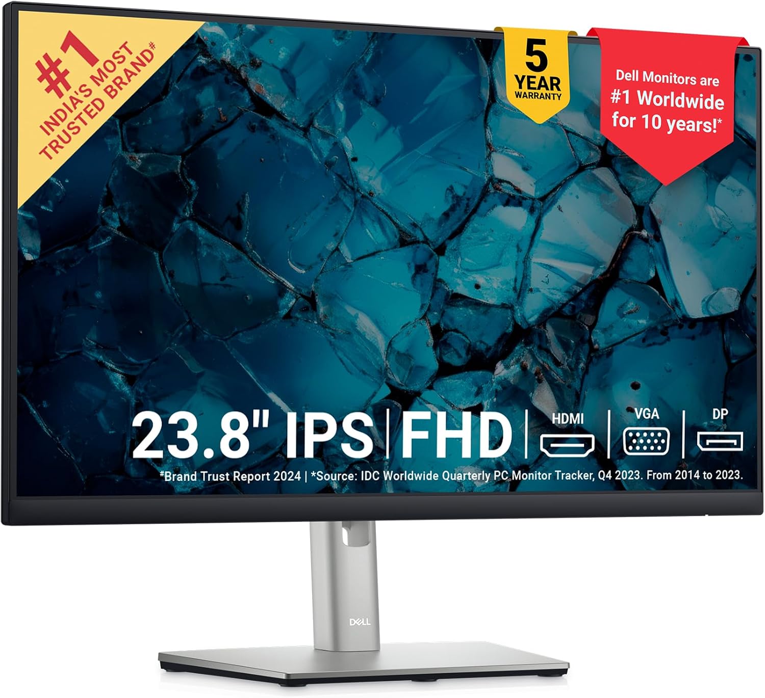 Amazon.com: Dell 24 Monitor - P2422H - Full HD 1080p, IPS Technology ...