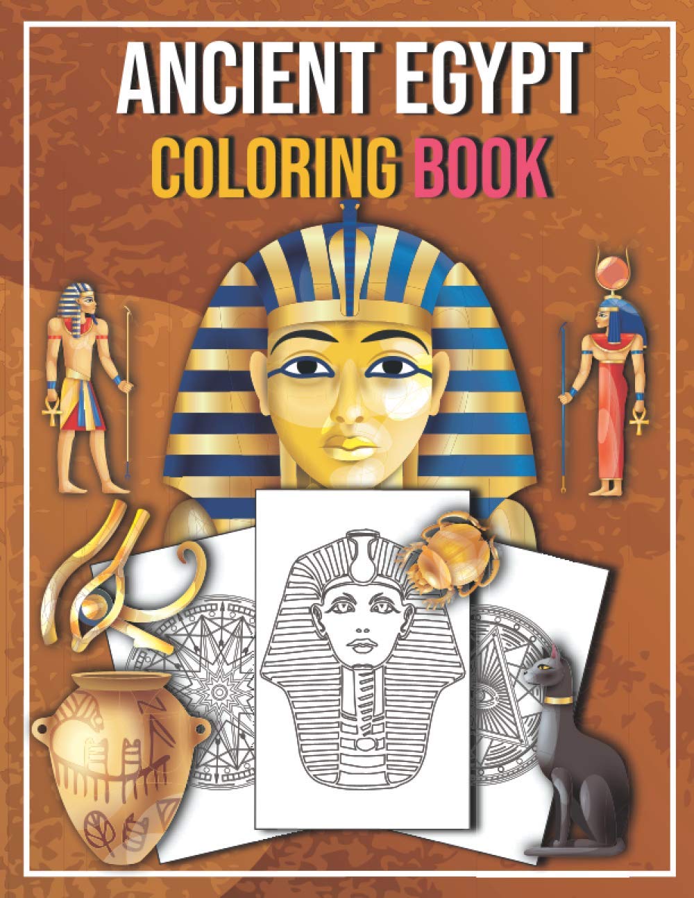 Ancient Egypt Coloring Book Life In Ancient Egypt Coloring Book ...
