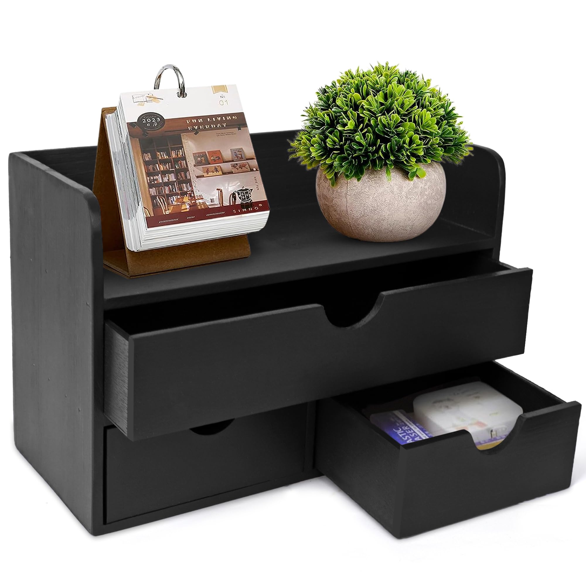 Snapklik.com : Besti Wooden Office Desk Organizer - Organizing Tool For ...