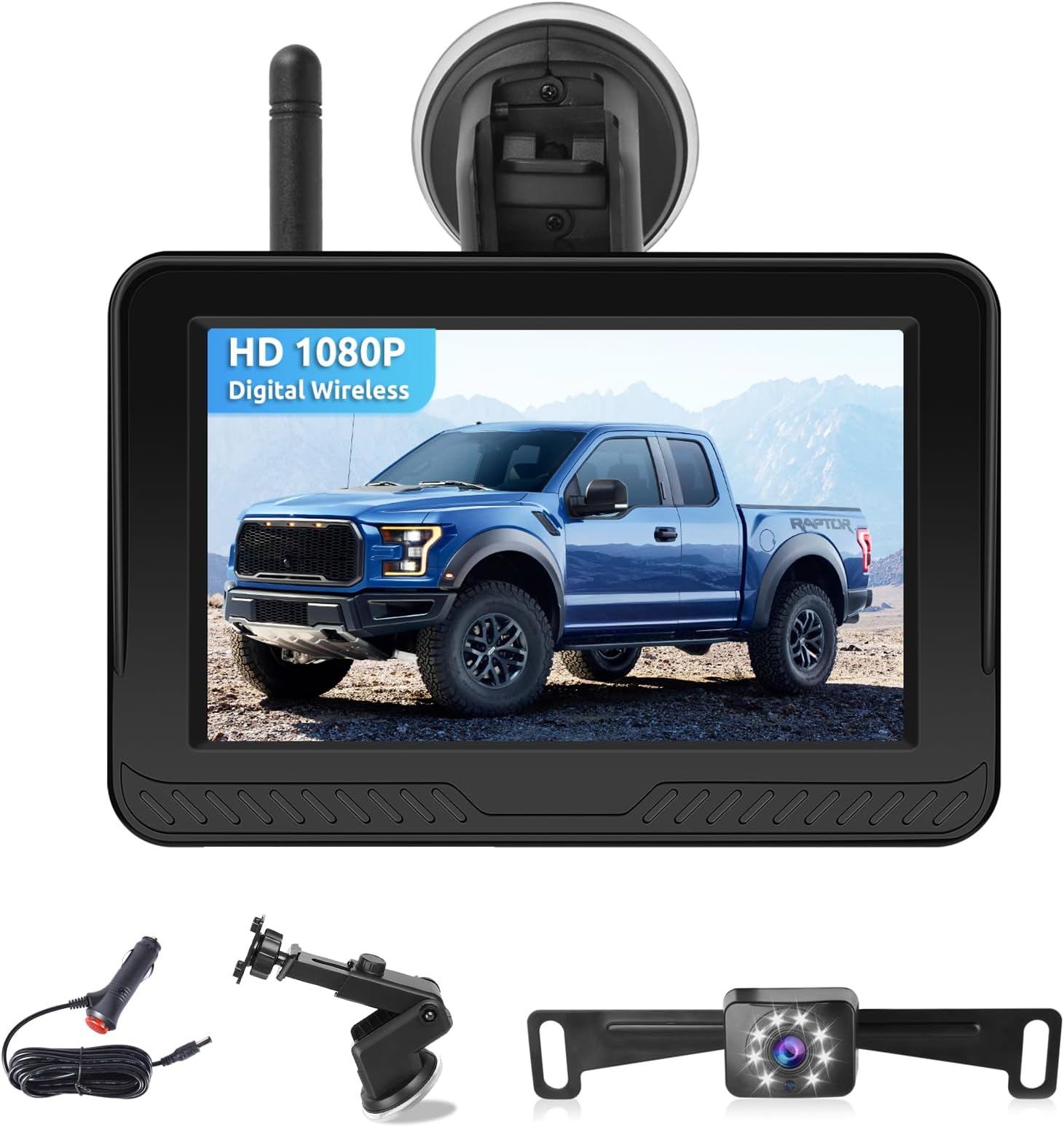 Amazon.com: Pyle Backup Rear View Car Camera Monitor Screen System Kit ...