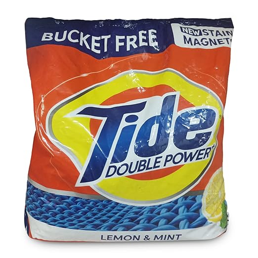 Tide Plus Double Power Lemon & Mint Detergent Washing Powder - 6kg ...