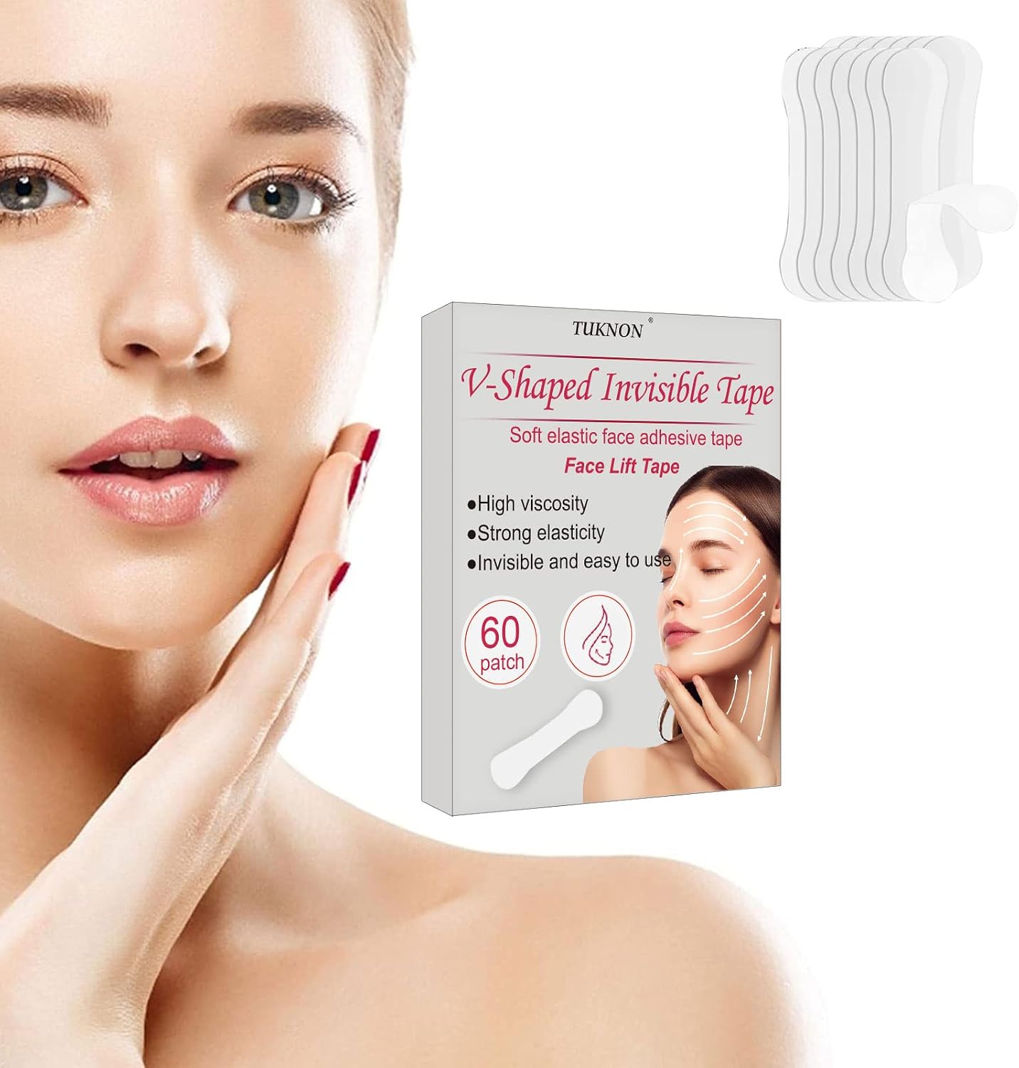 Face Lift Tape, Invisible Face Lift Tape, Face Lifting Tape, Face Lift ...