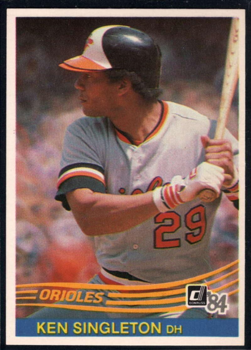 Amazon.com: Baseball MLB 1984 Donruss #610 Ken Singleton Orioles ...