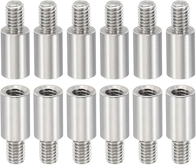Amazon.com: PATIKIL 24pcs M4 Standoffs, M4 10+6mm Spacer Standoffs ...
