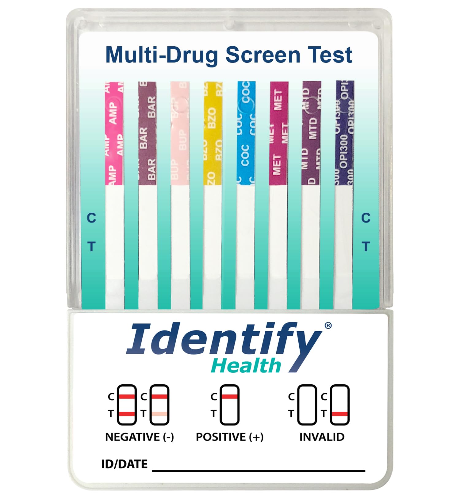 Amazon.com: Identify Health Drug Screen Test - 25 Pack - 10 Panel Dip ...