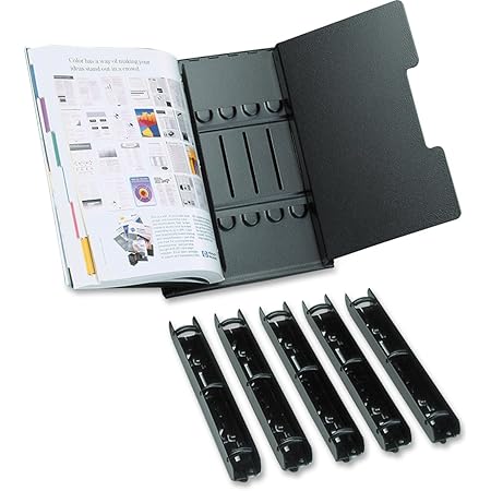 Amazon.com : Tarifold Catalog Rack Starter Kits - 6 Sections - Black ...