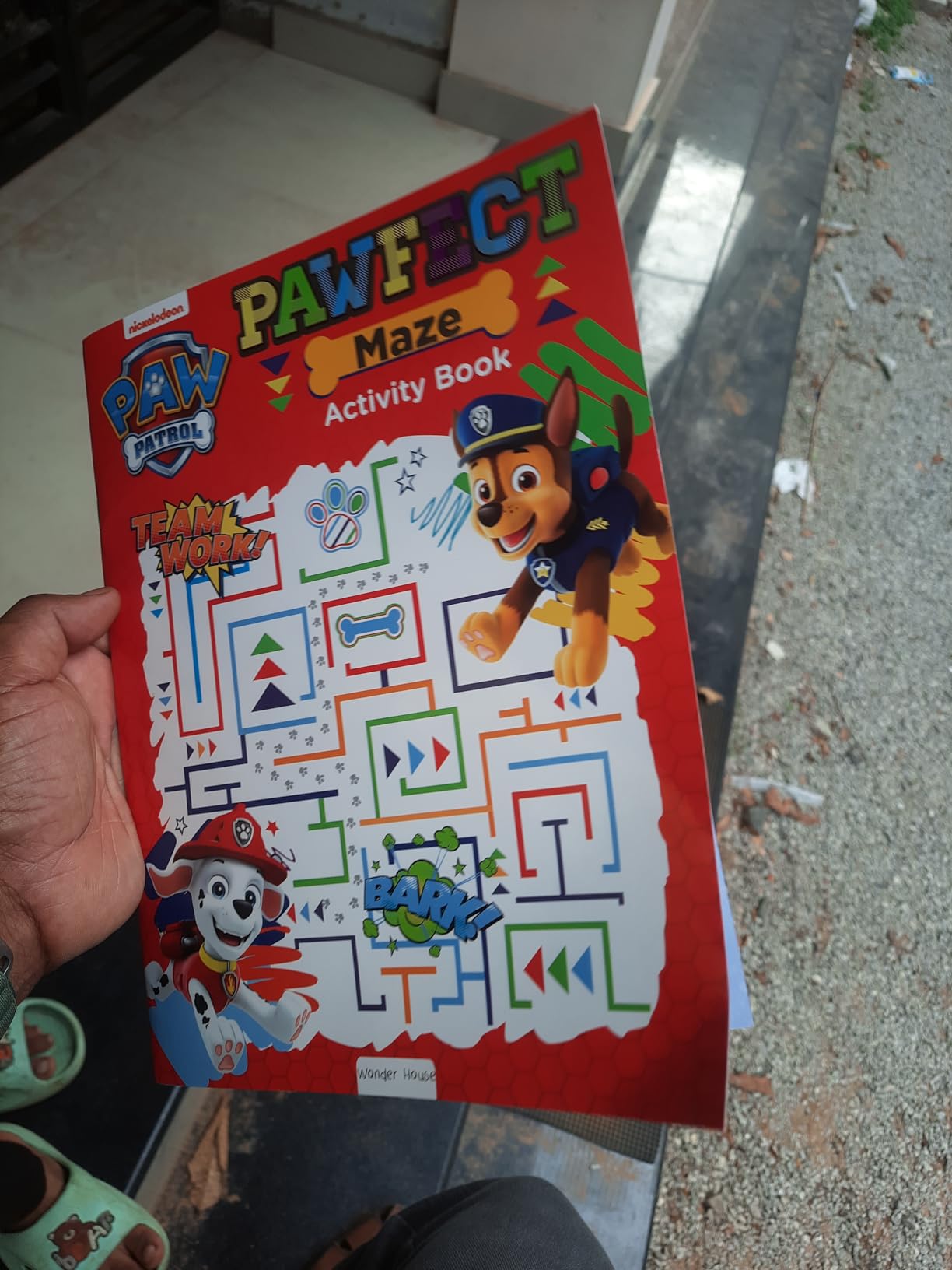 Paw Patrol Pawfect Maze Activity book: Activity Books For Kids ...