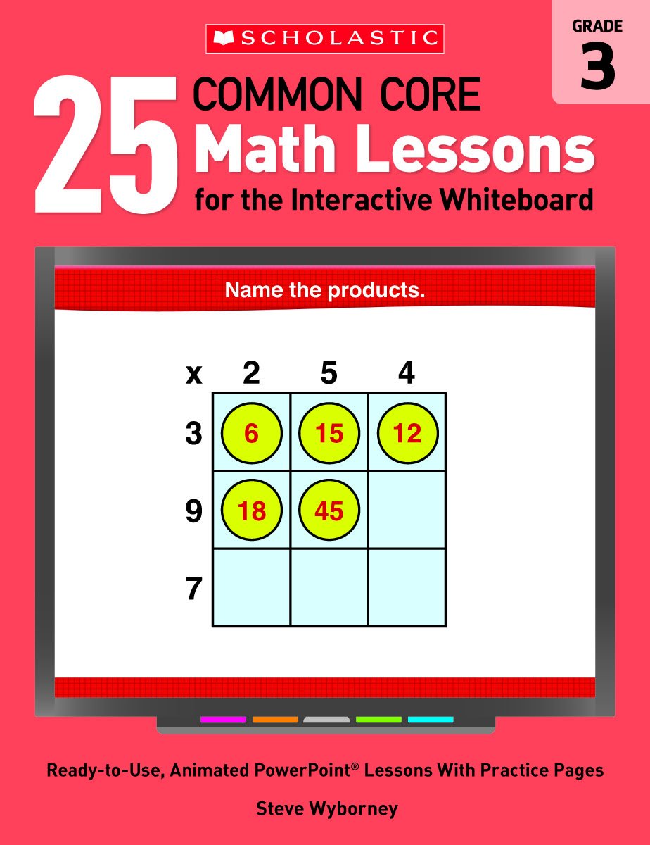 Amazon.com: 25 Common Core Math Lessons for the Interactive Whiteboard ...