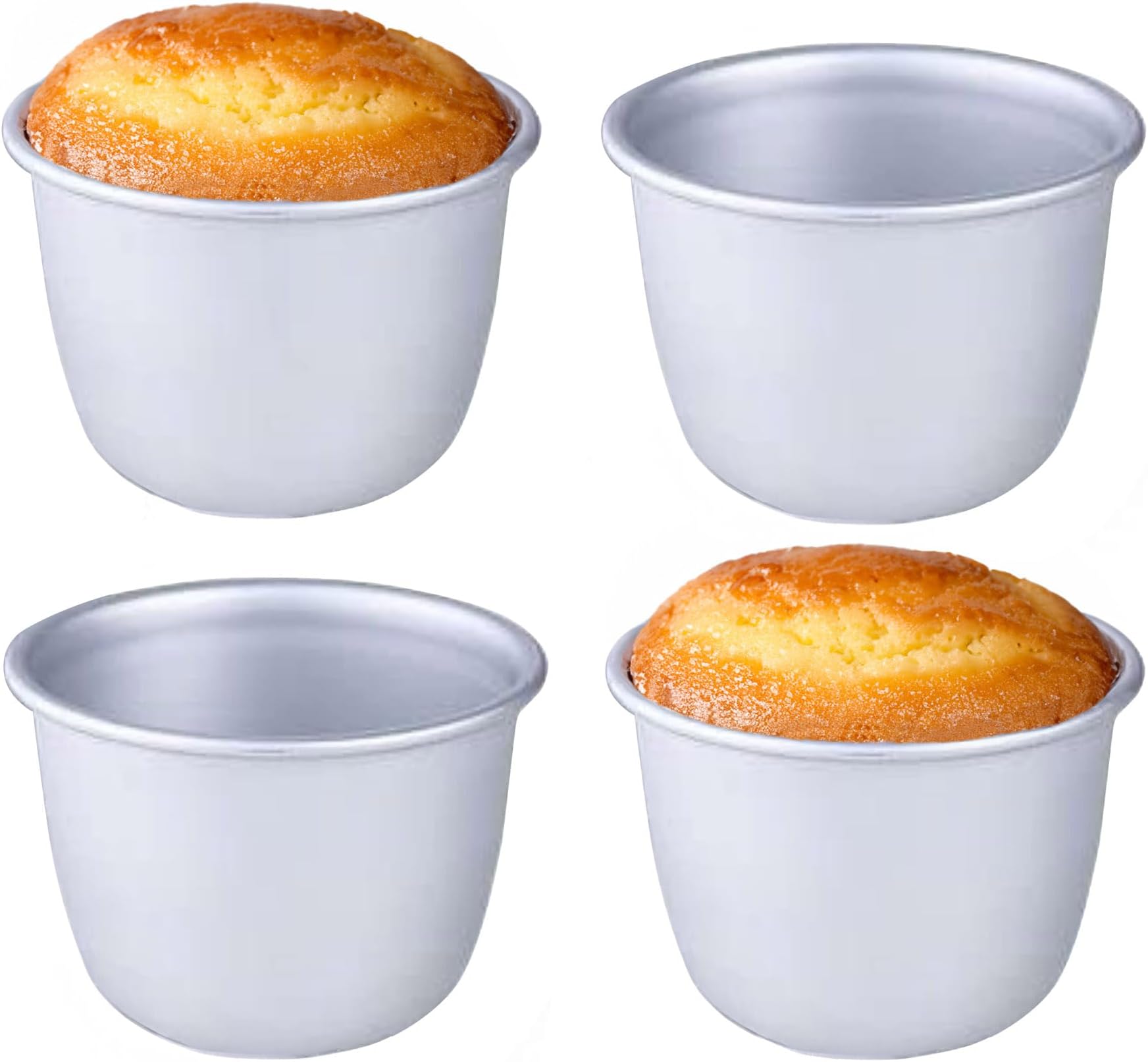 Happy Friends - Pudding Moulds - Stainless Steel Pudding Basins - Egg ...
