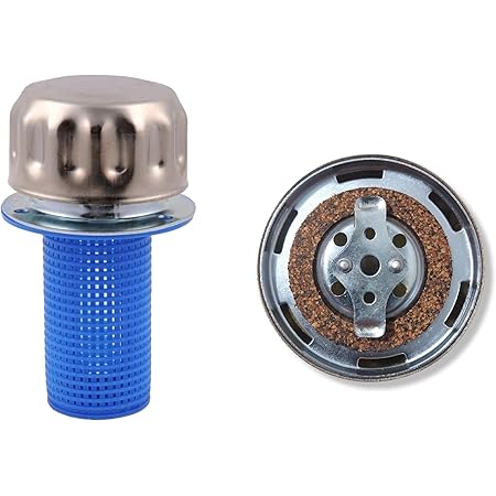 Amazon.com: Hydraulic Oil and Fuel Filler Metal Breather Cap for ...