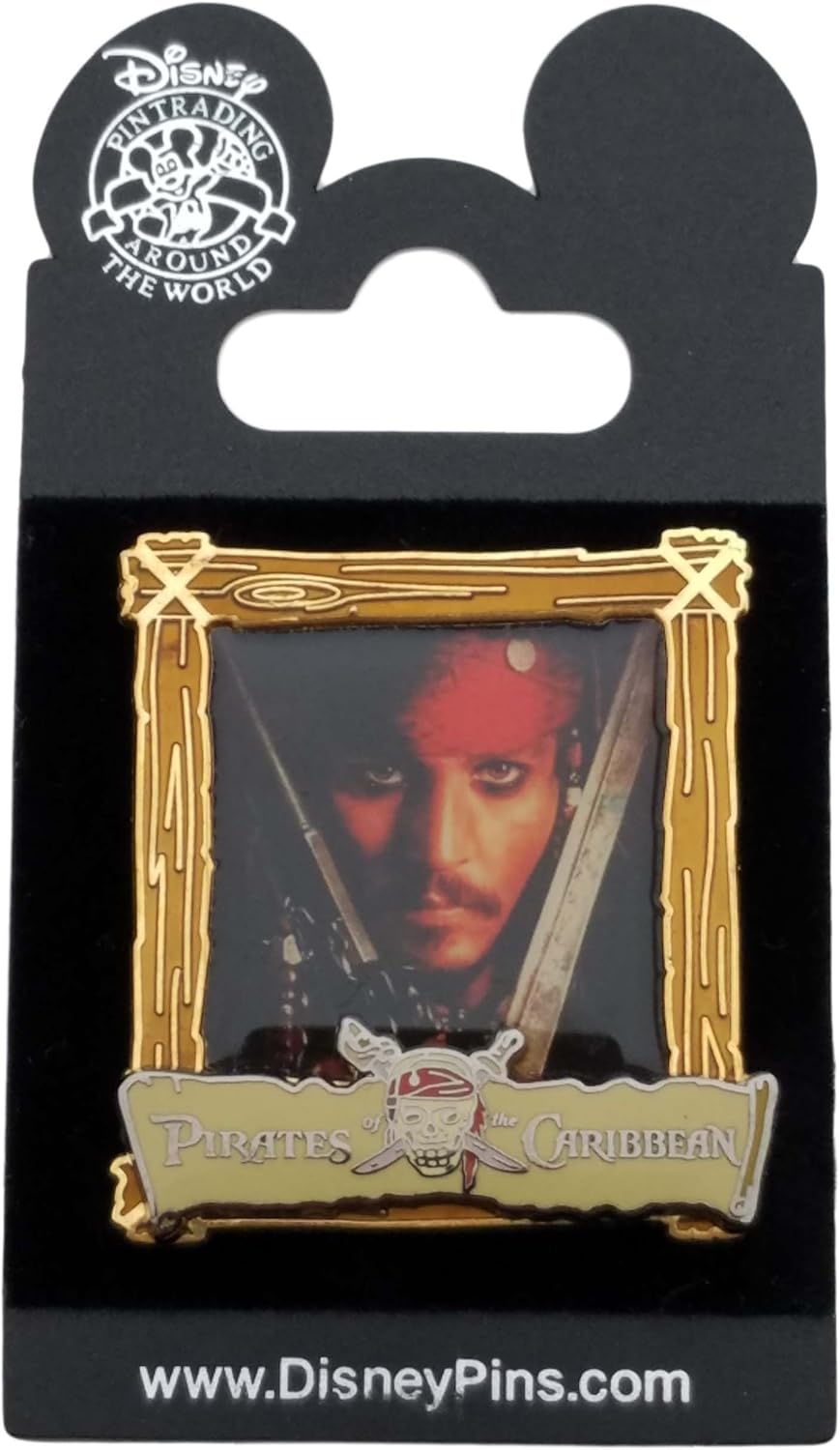 Disney Pin - Pirates of the Caribbean - Captain Jack Sparrow - Poster ...