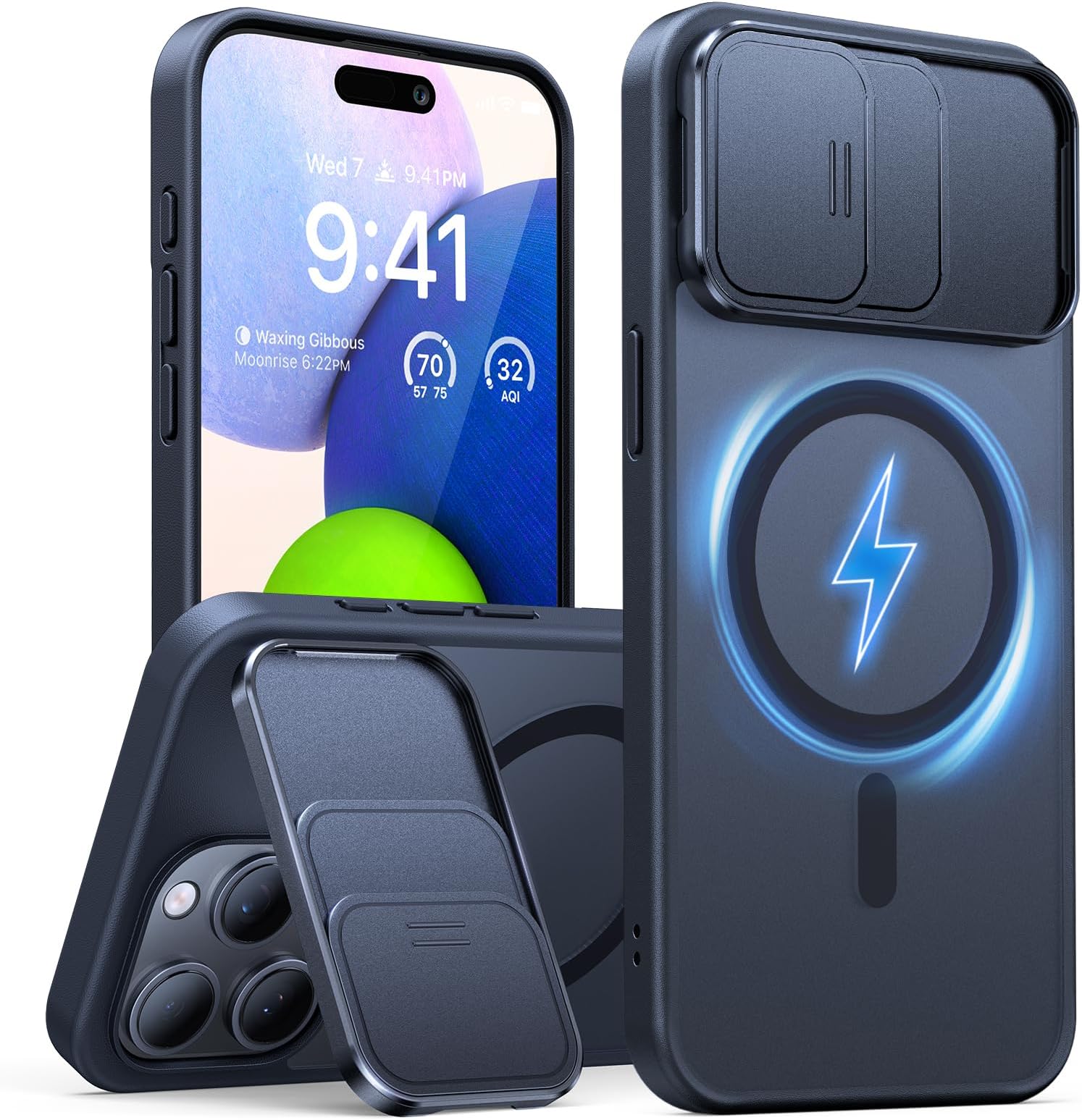 Amazon.com: Spy-Fy iPhone 15 Privacy Case with Camera Covers Front and ...