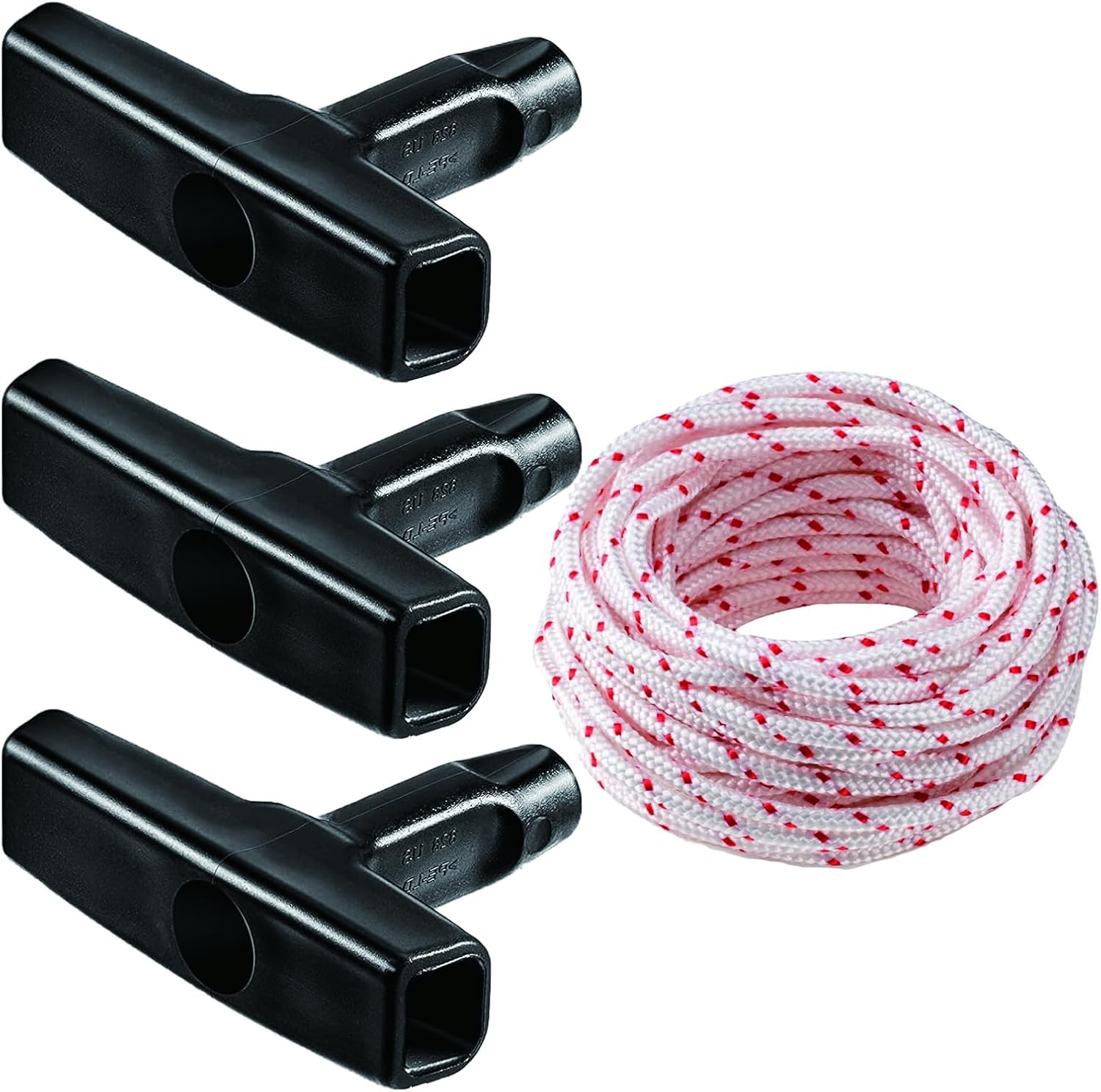 BPTZYLN 10 Meters 3.5mm Lawnmower Pull Cord Set Recoil Pull Cord String ...