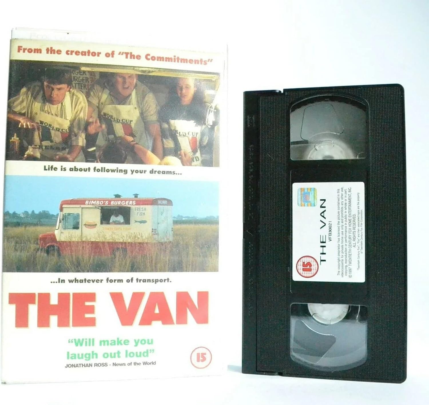 The Van [VHS] [1996] : Colm Meaney, Donal O'Kelly, Ger Ryan, Caroline ...