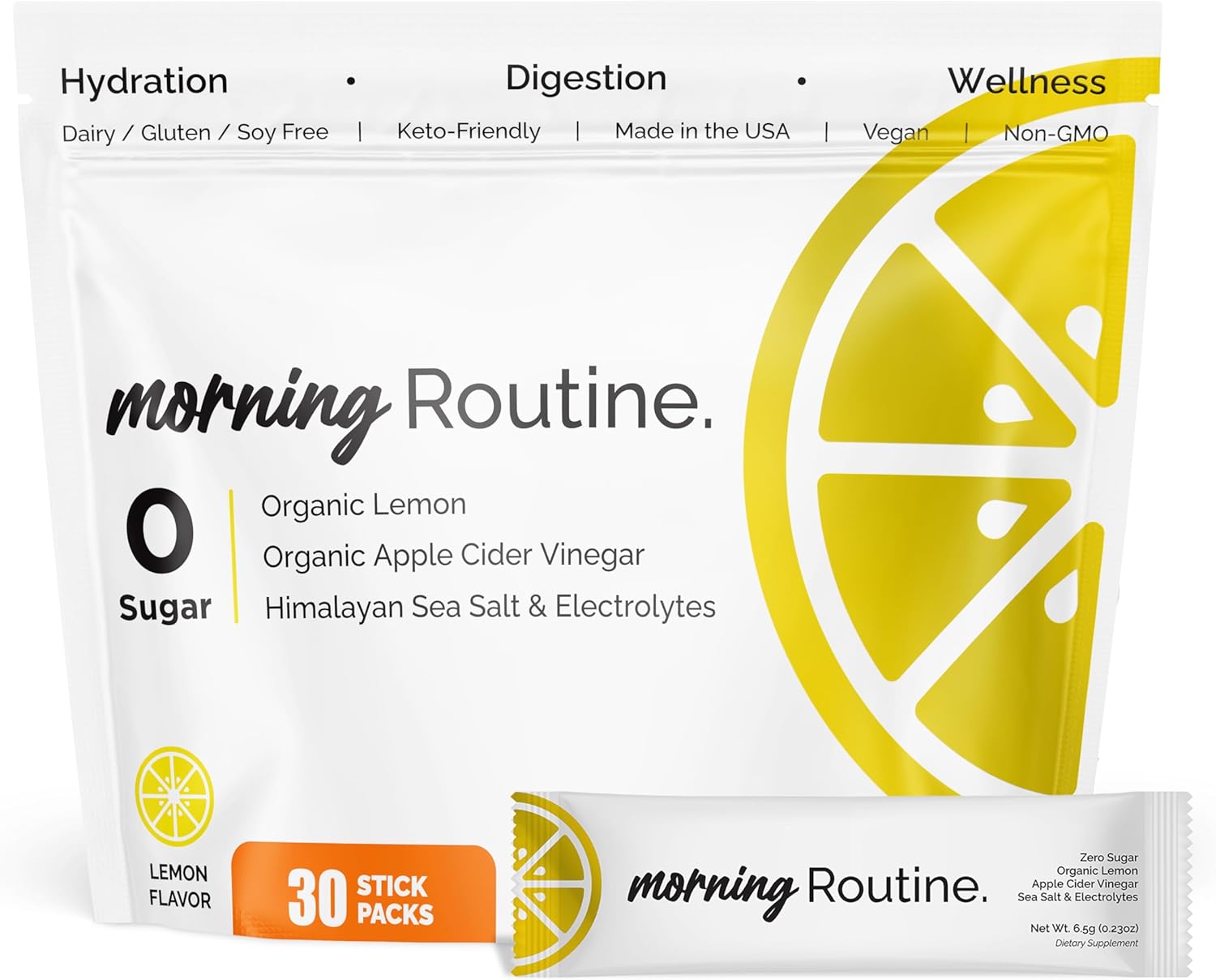 Amazon.com: ROUTINE Morning Daily Hydration | Electrolyte Powder ...