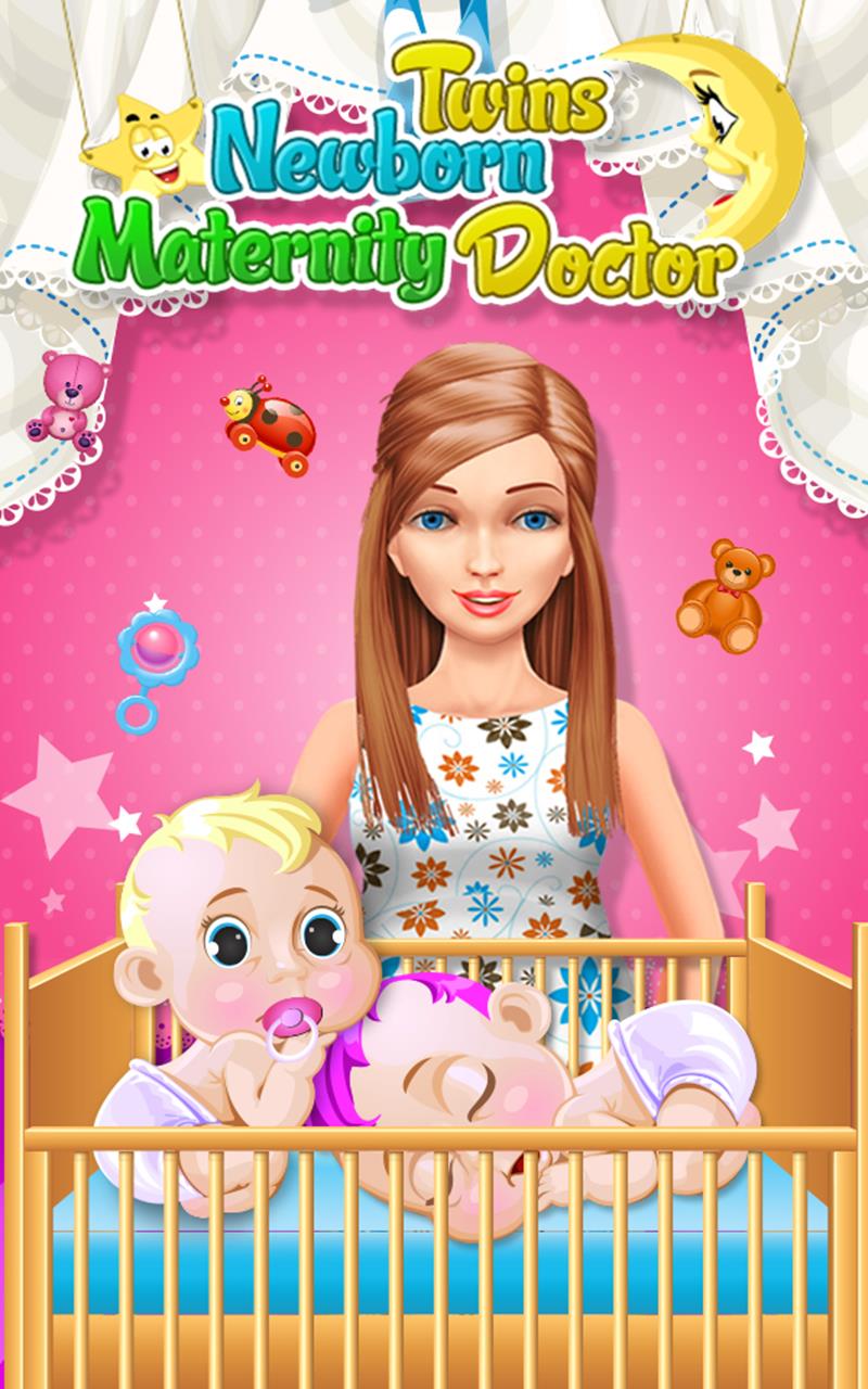My Twins Newborn Baby Maternity Doctor Surgery Game Free Games For Kids ...