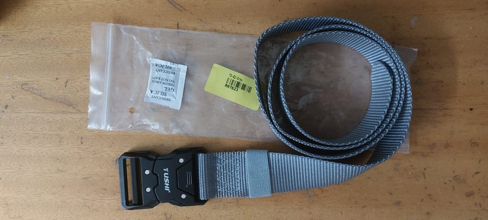 Buy TUSHI Military Style Quick Release Tactical Belt, Nylon Web Hiking ...