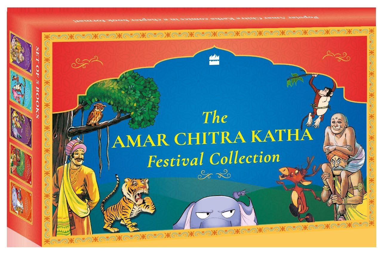 The Amar Chitra Katha Festival Collection Set of 5 books : Amar Chitra ...