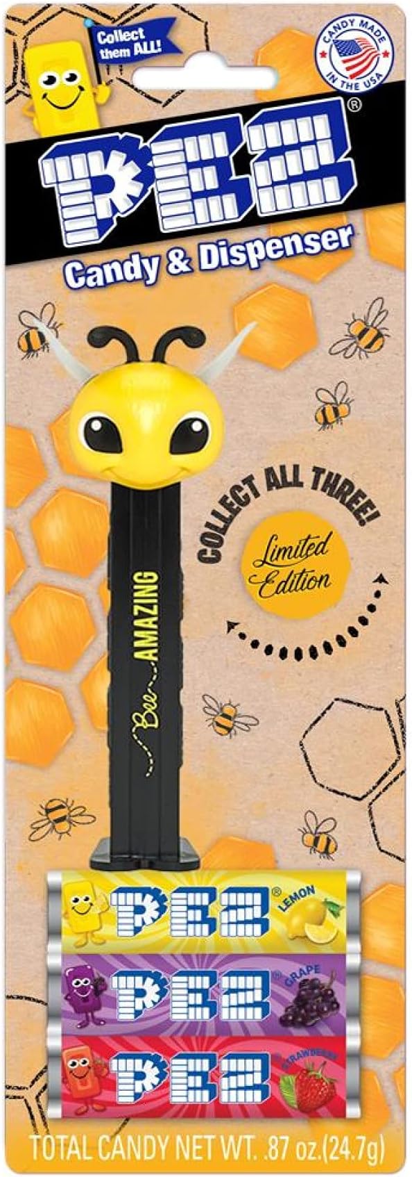 Amazon.com : PEZ Elephant Candy Dispenser - PEZimals Ella The Elephant ...