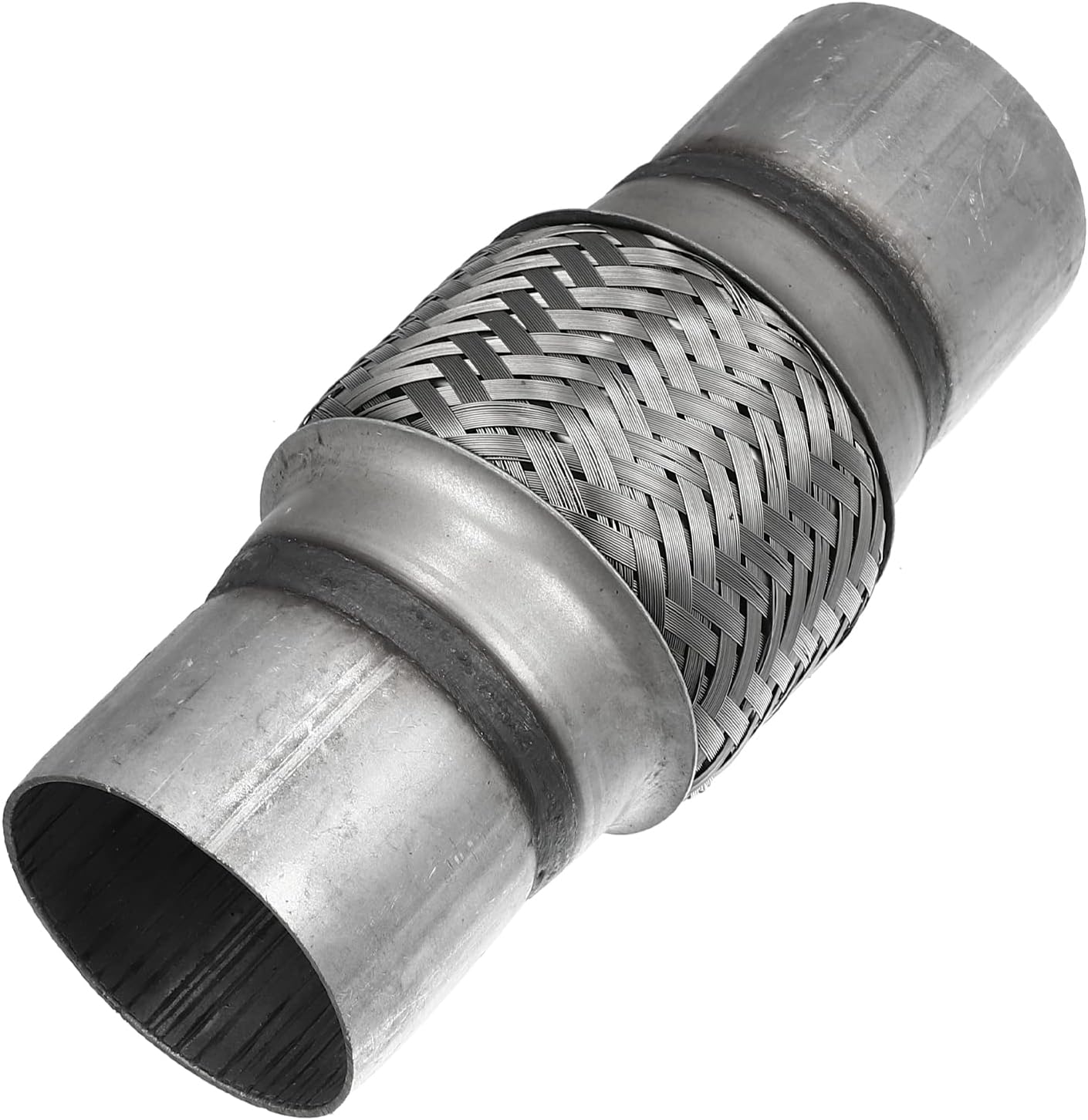 Amazon.com: X AUTOHAUX 2.5"x4"x8" Car Exhaust Flexible Pipe Tubing ...