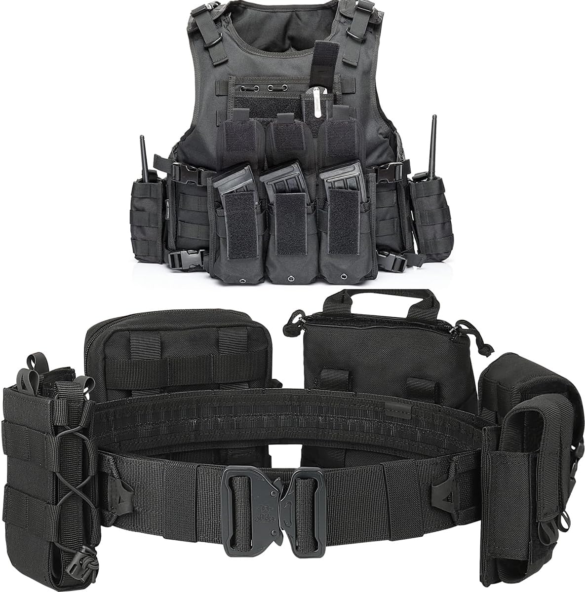 Amazon.com : BOMTURN Tactical Belt bound Tactical Vest : Sports & Outdoors