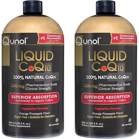 Amazon.com: Qunol Liquid CoQ10 100mg, Superior Absorption Natural ...