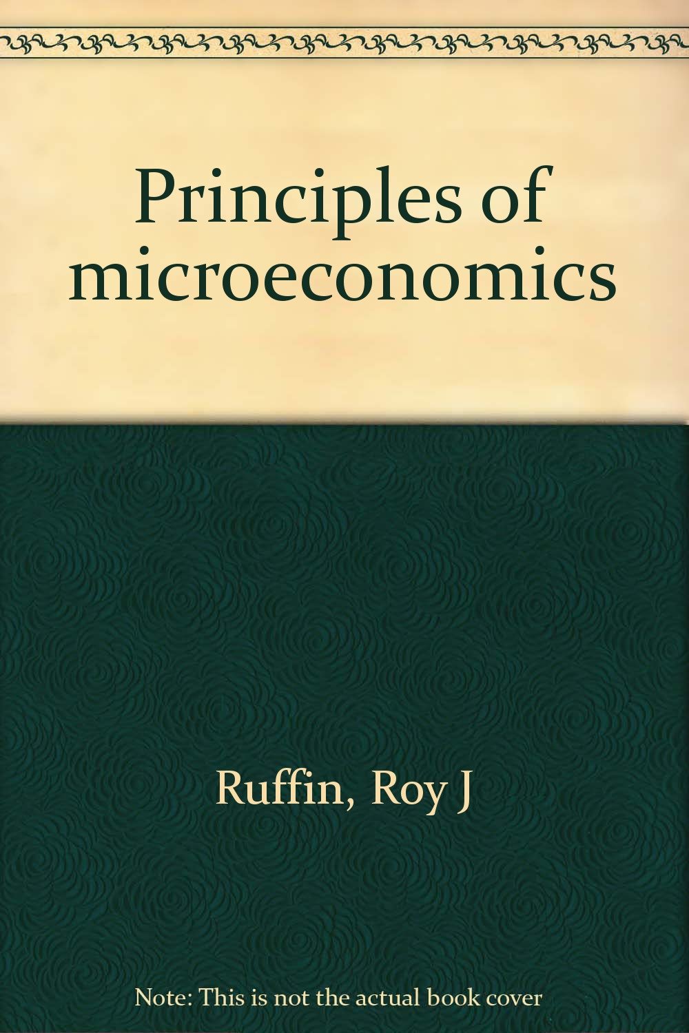 Principles of Microeconomics: 9780673182272: Economics Books @ Amazon.com