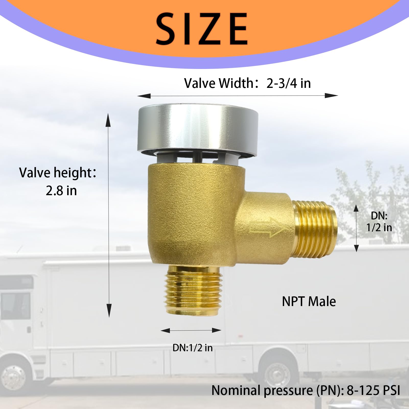 Snapklik.com : Upgraded Brass 571-VAC-CHK-A RV Vacuum Breaker Check ...