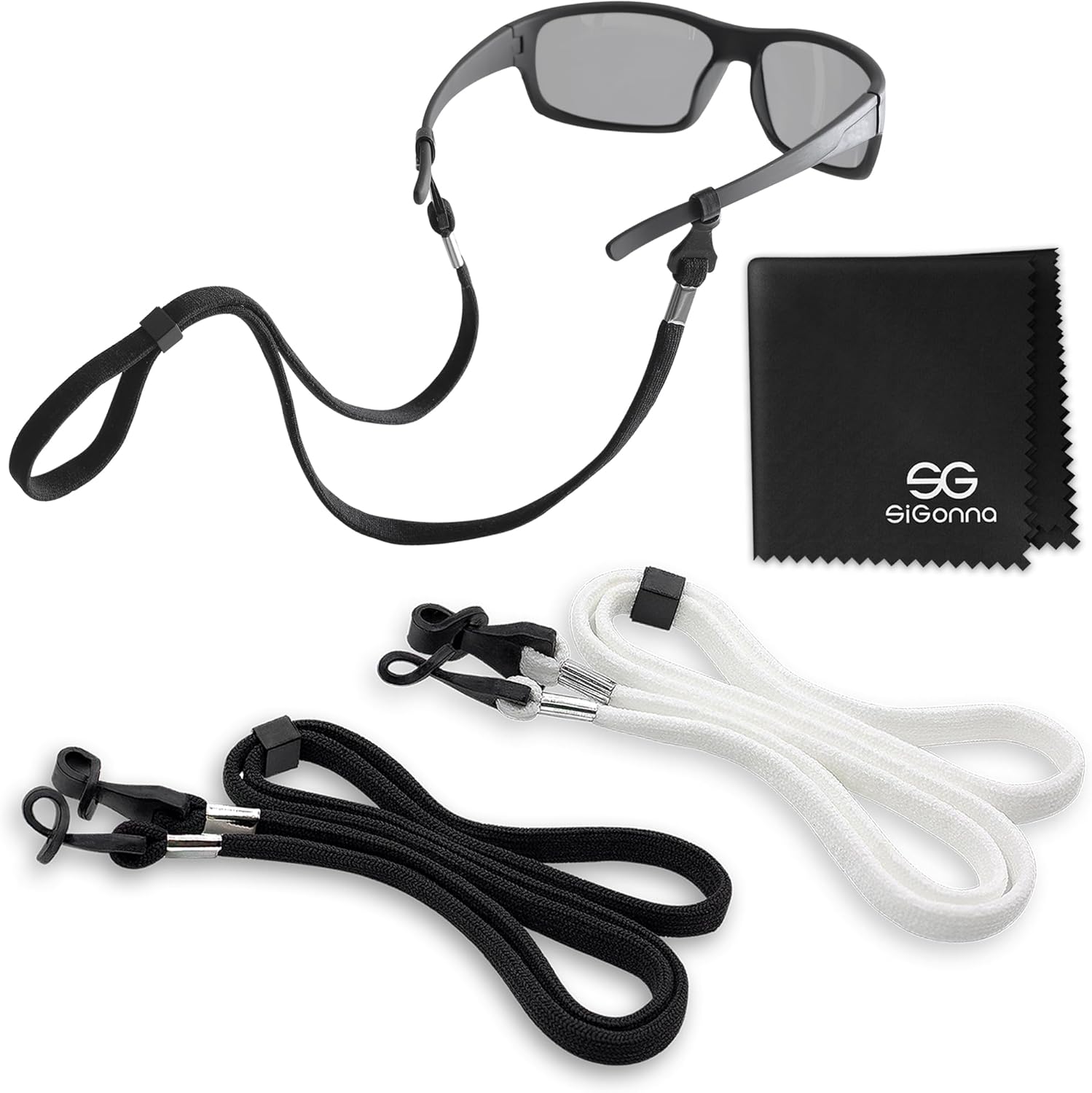 SIGONNA Eye Glasses String Holder Strap - Eyeglass Straps Cords for Men ...