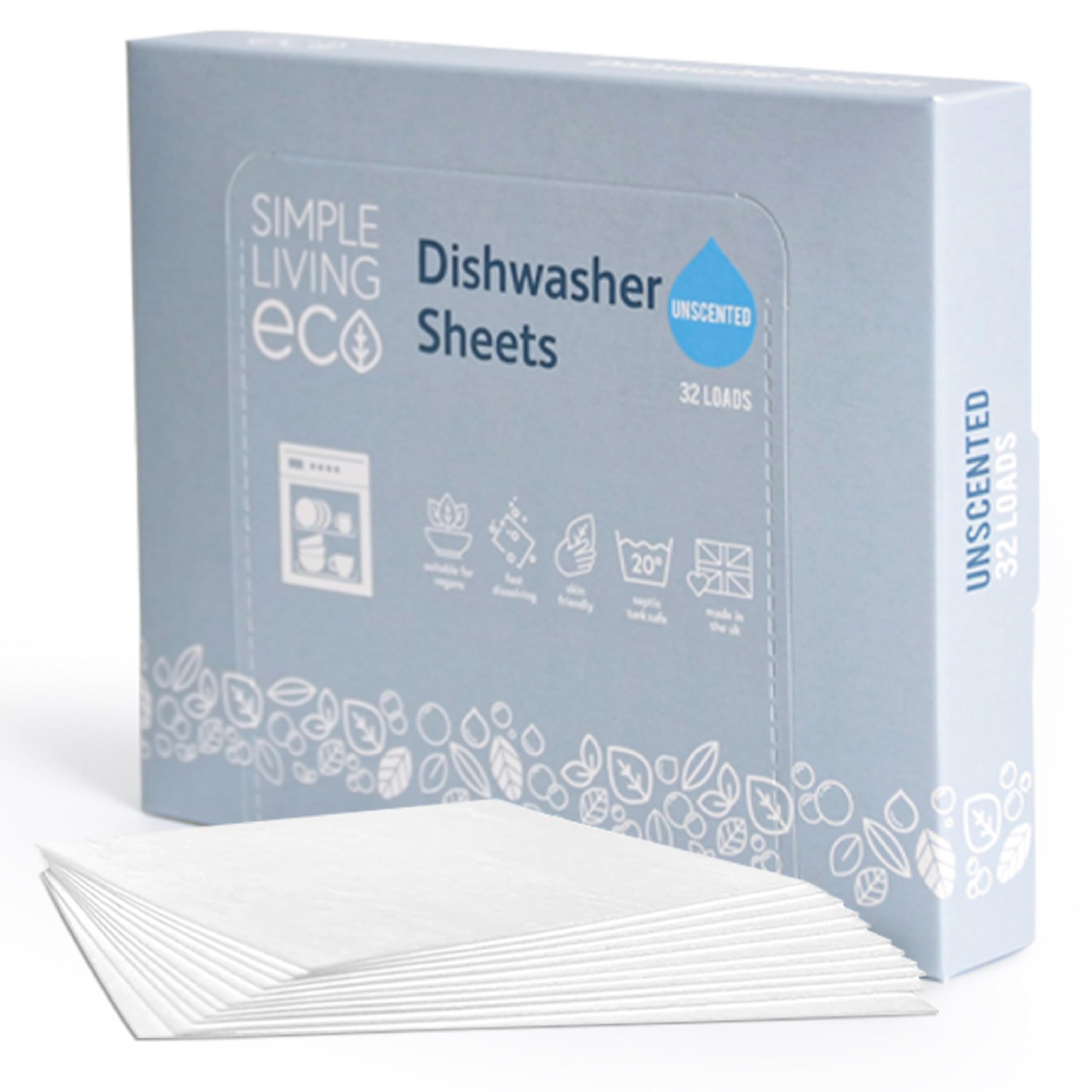 Simple Living Eco Dishwasher Detergent Sheets UK. Eco-Friendly ...