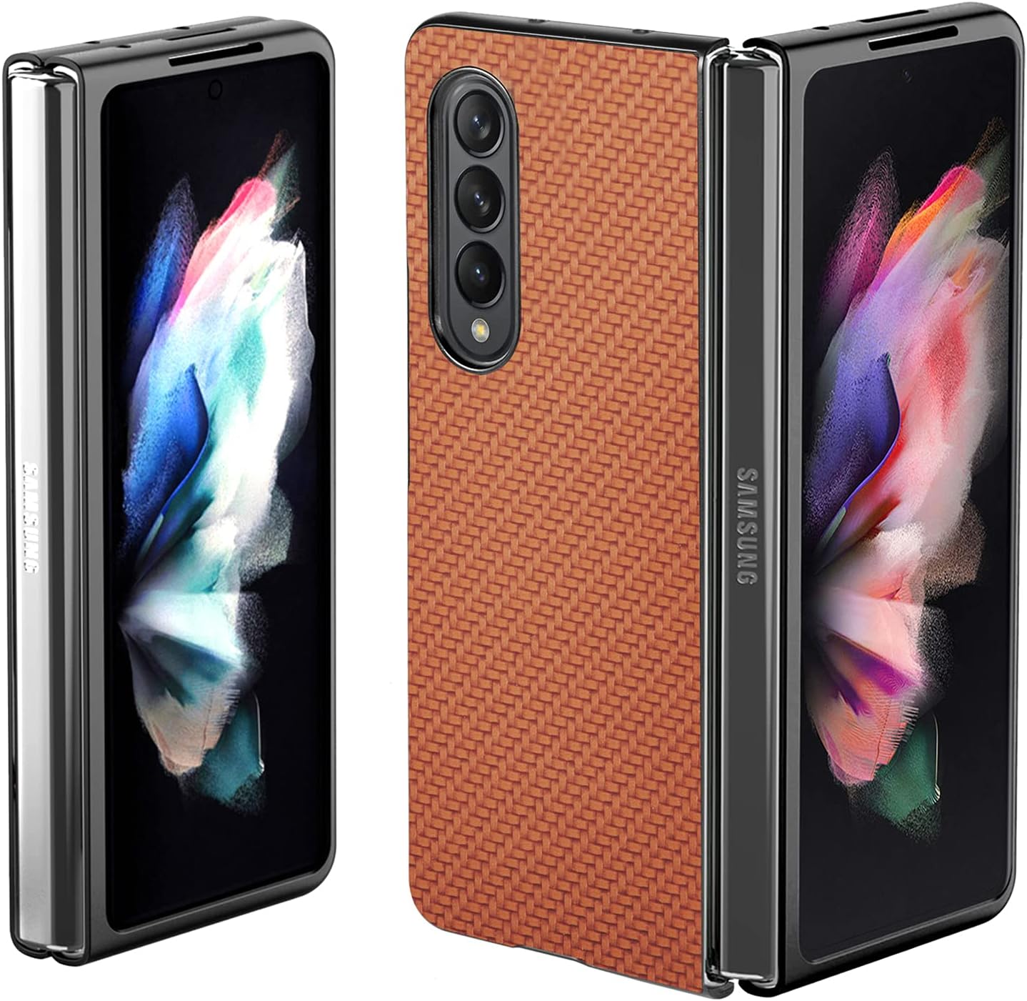 Amazon.com: Asuwish Phone Case for Samsung Galaxy Z Fold 3 5G 2021 ...