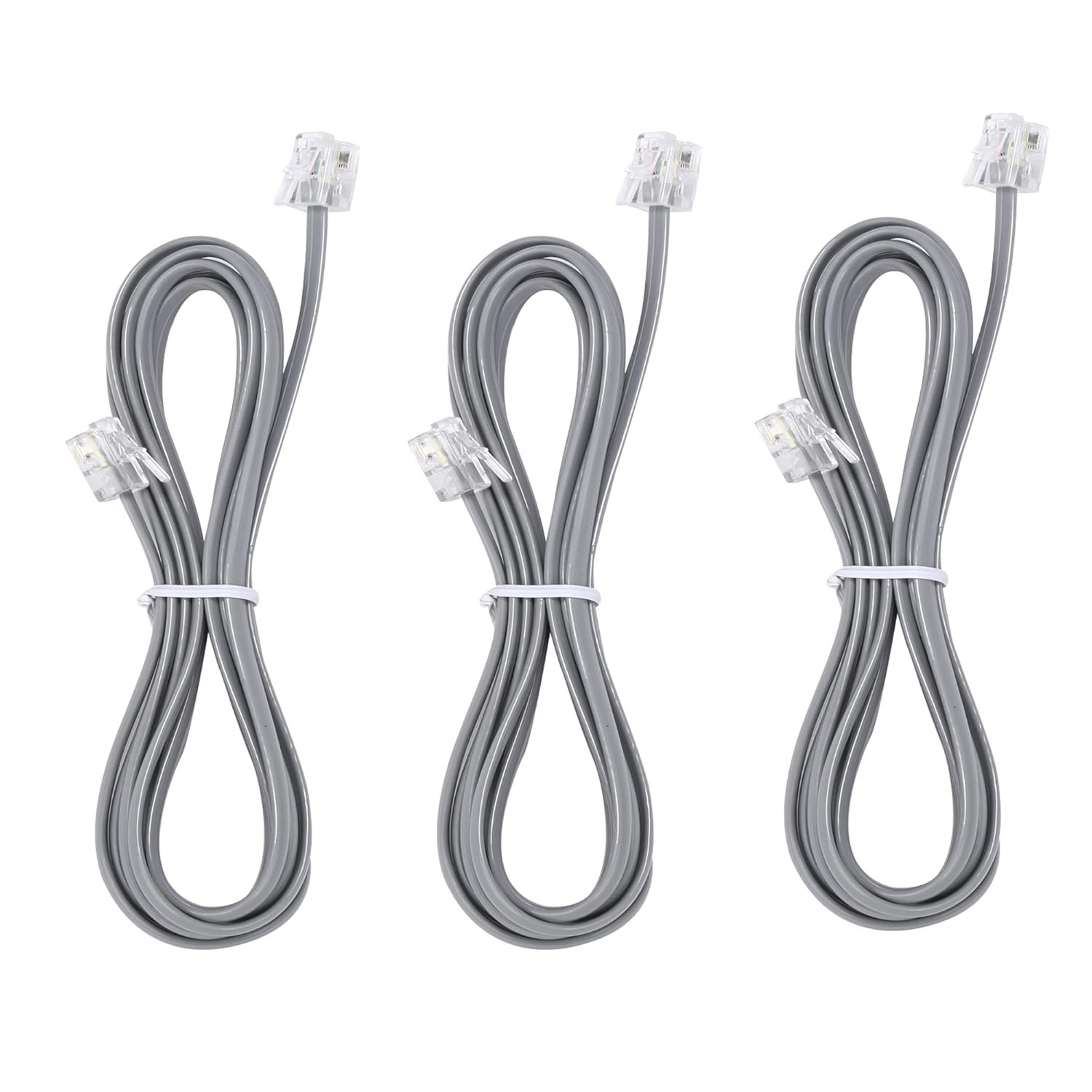 Amazon.com: Telephone landline Extension Cord Cable Cord with Standard ...