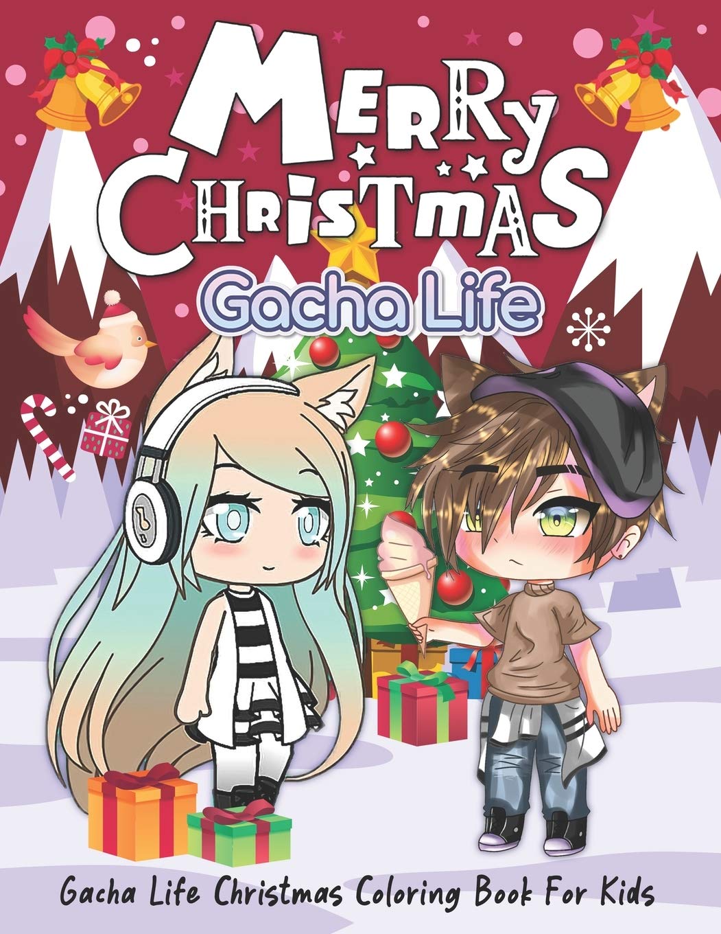 Buy Gacha Life Christmas Coloring Book: Fantastic Coloring Book For ...