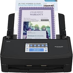 Amazon.com: ScanSnap iX1600 Premium Color Duplex Document Scanner for ...