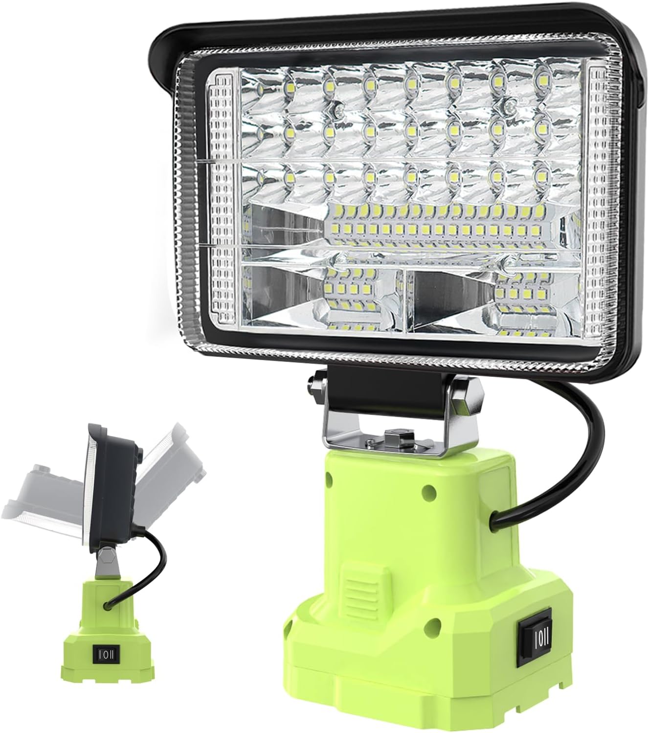 Amazon.com: Yinniy Compatible with Ryobi Light 18V One+ Li-ion and Ni ...