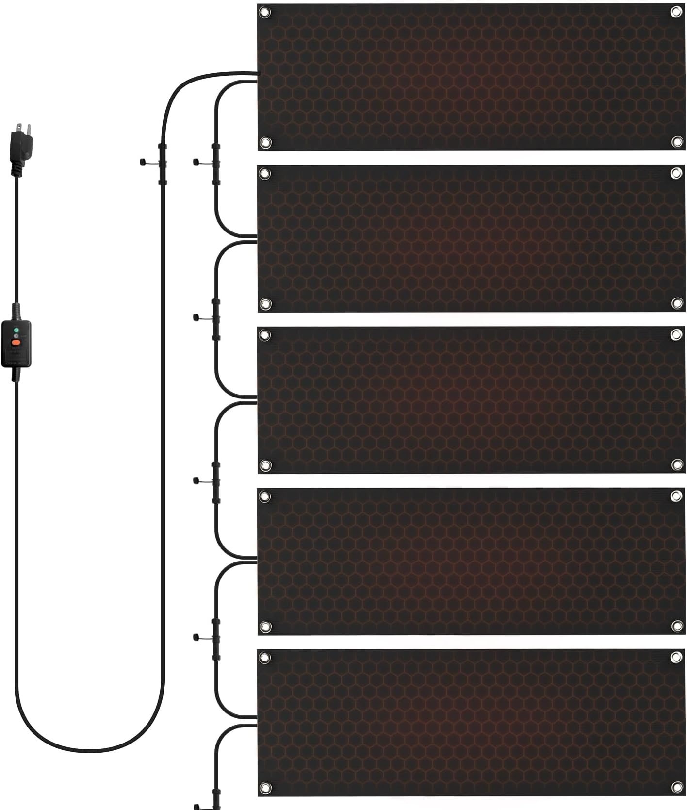Amazon.com : mestyl Heated Snow Melting Mats Outdoor, 10 x 30 Inch ...