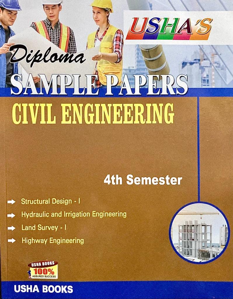 Buy USHA’s DIPLOMA SAMPLE PAPER CIVIL ENGINEERING 4th Semester 2023 ...