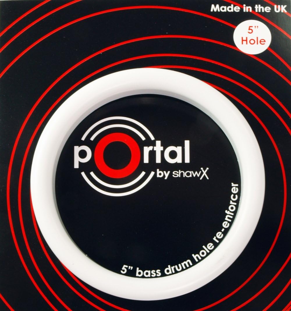 Shaw Portal 5 inch Drum Mic Hole Re-Enforcer - White : Amazon.co.uk ...