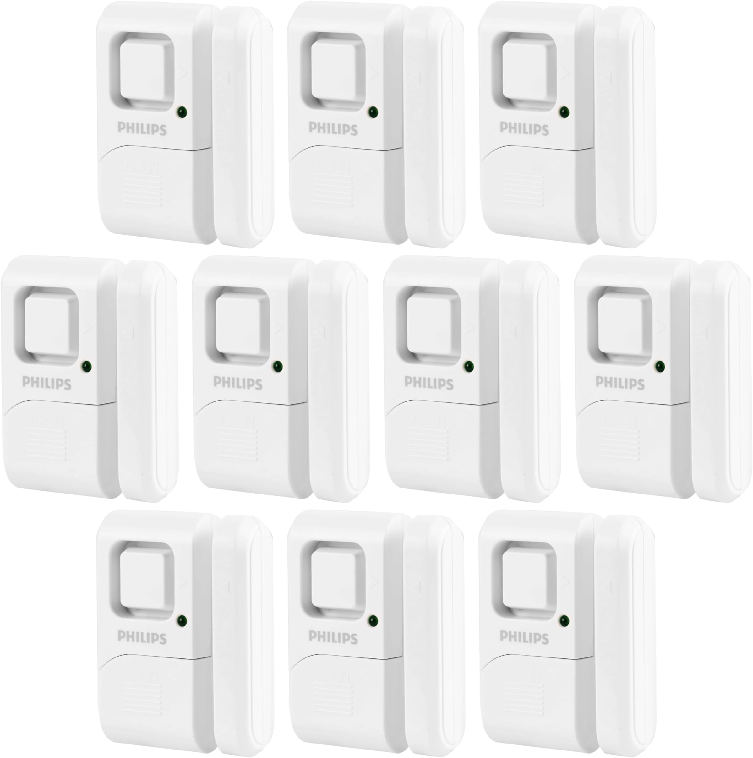 Amazon.com: Philips Personal Security Window and Door Alarm, 4 Pack ...