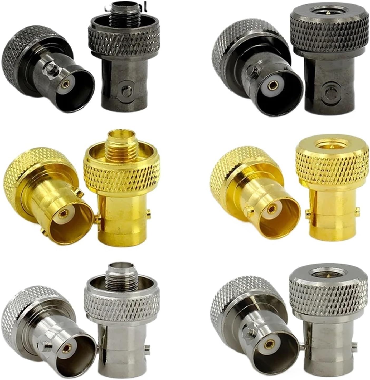 Amazon.com: JFZTPVAK Q9 BNC to SMA RF Copper Connector Female Male Jack ...