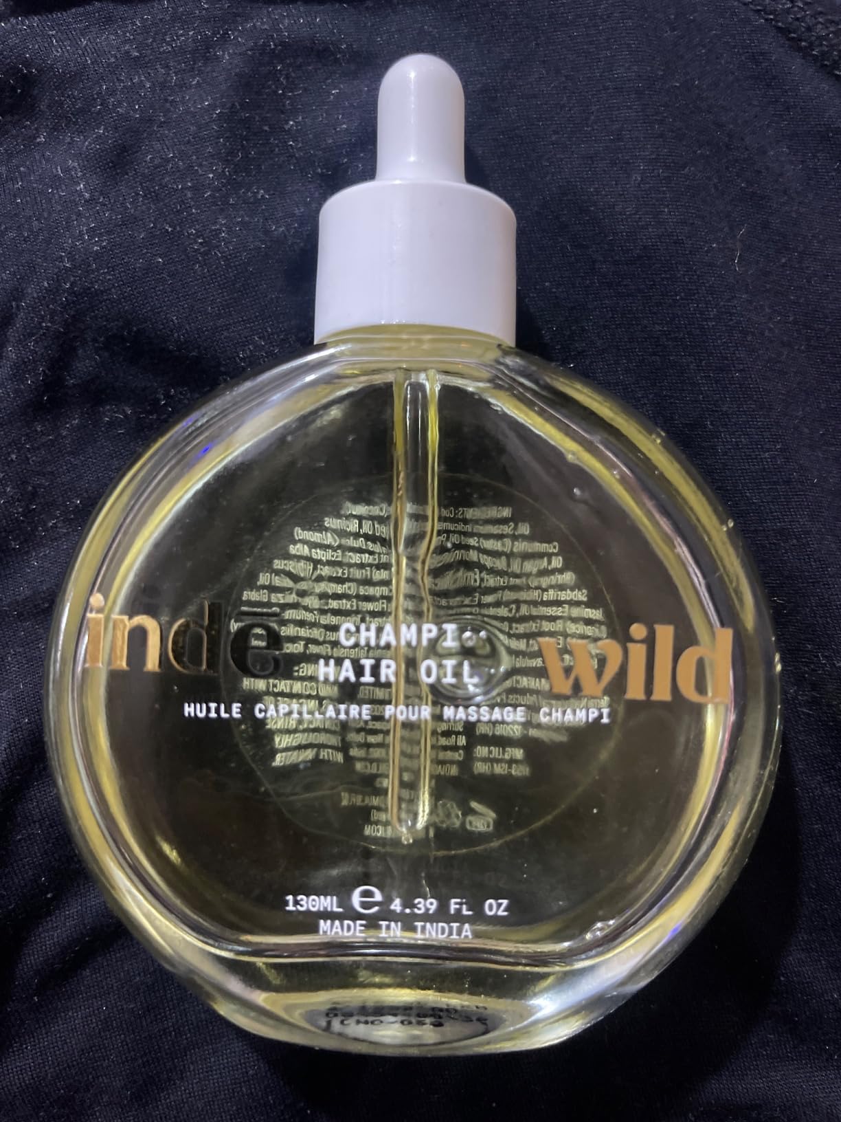 Buy indē wild Champi Hair Oil (50 ml) with Brahmi, Amla, and Bhringraj ...