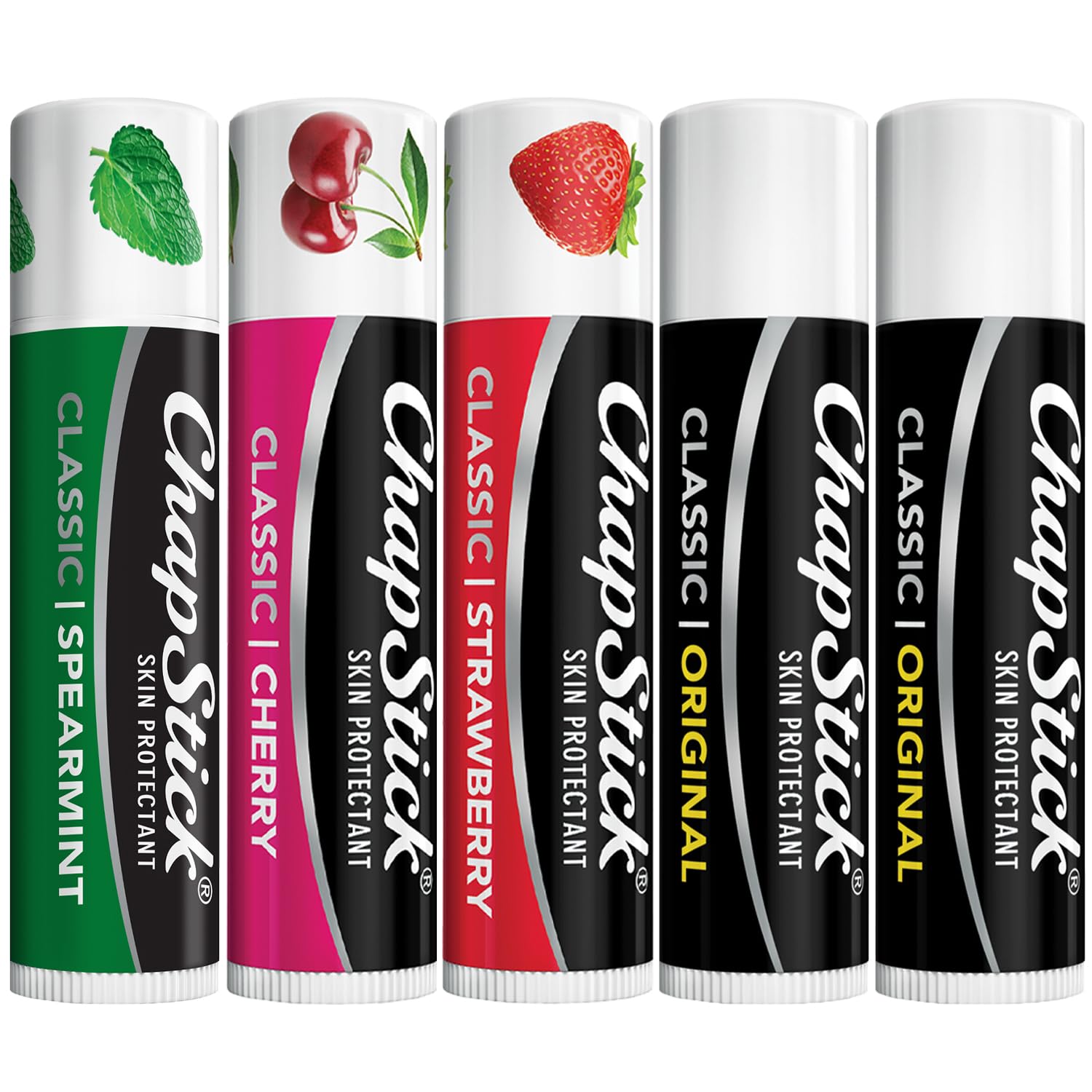 Amazon.com : ChapStick Lip Care Bundle – Classic Collection 3-Pack with ...