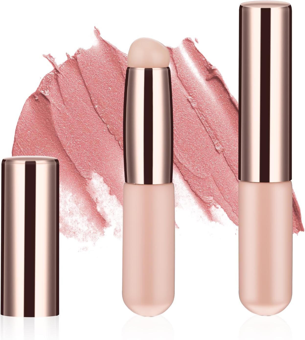 Amazon.com: JAMVOLO 2pcs New Silicone Lip Brush, Silicone Lip ...