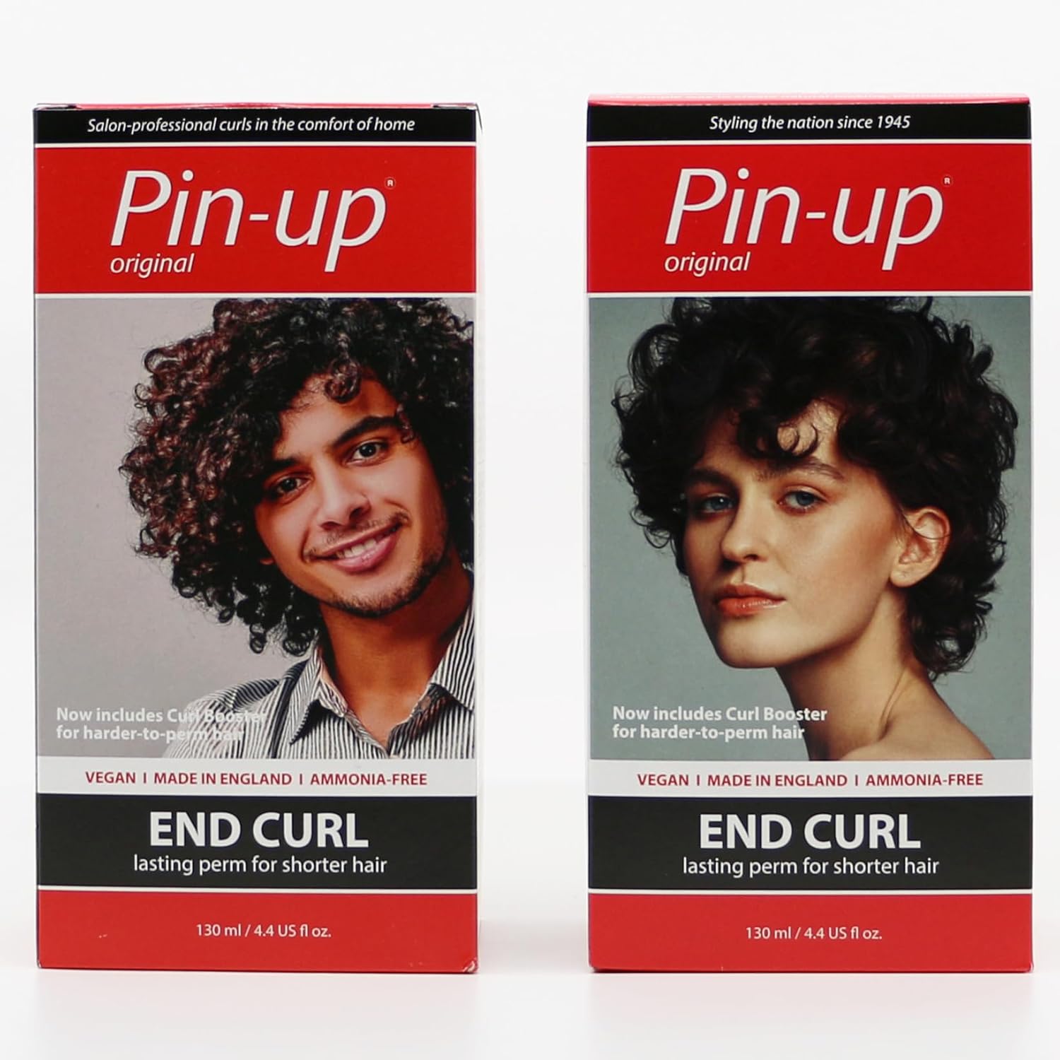 Pin-Up Original End Curl Lasting Perm for Short Hair Kit - 55ml ...