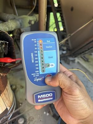 Supco M500 Insulation Tester/Electronic Megohmmeter India | Ubuy